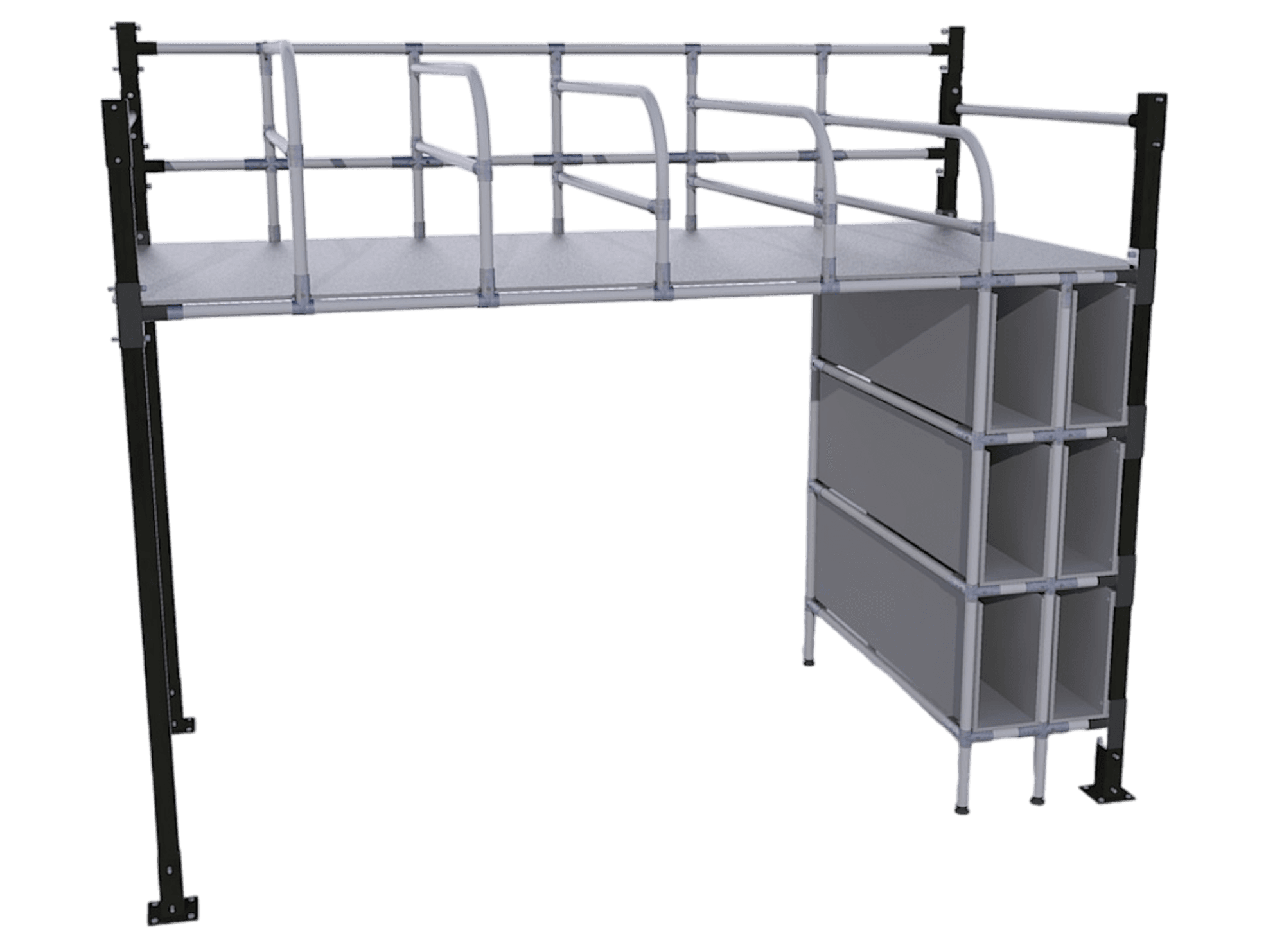 etagere tubulaire | Makitlean